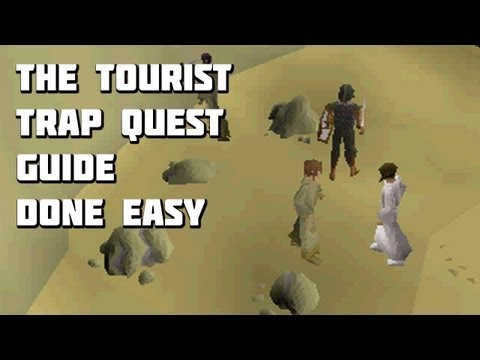 Runescape 2007 - The Tourist Trap Quest Guide - Quest Guides Done Easy - Framed