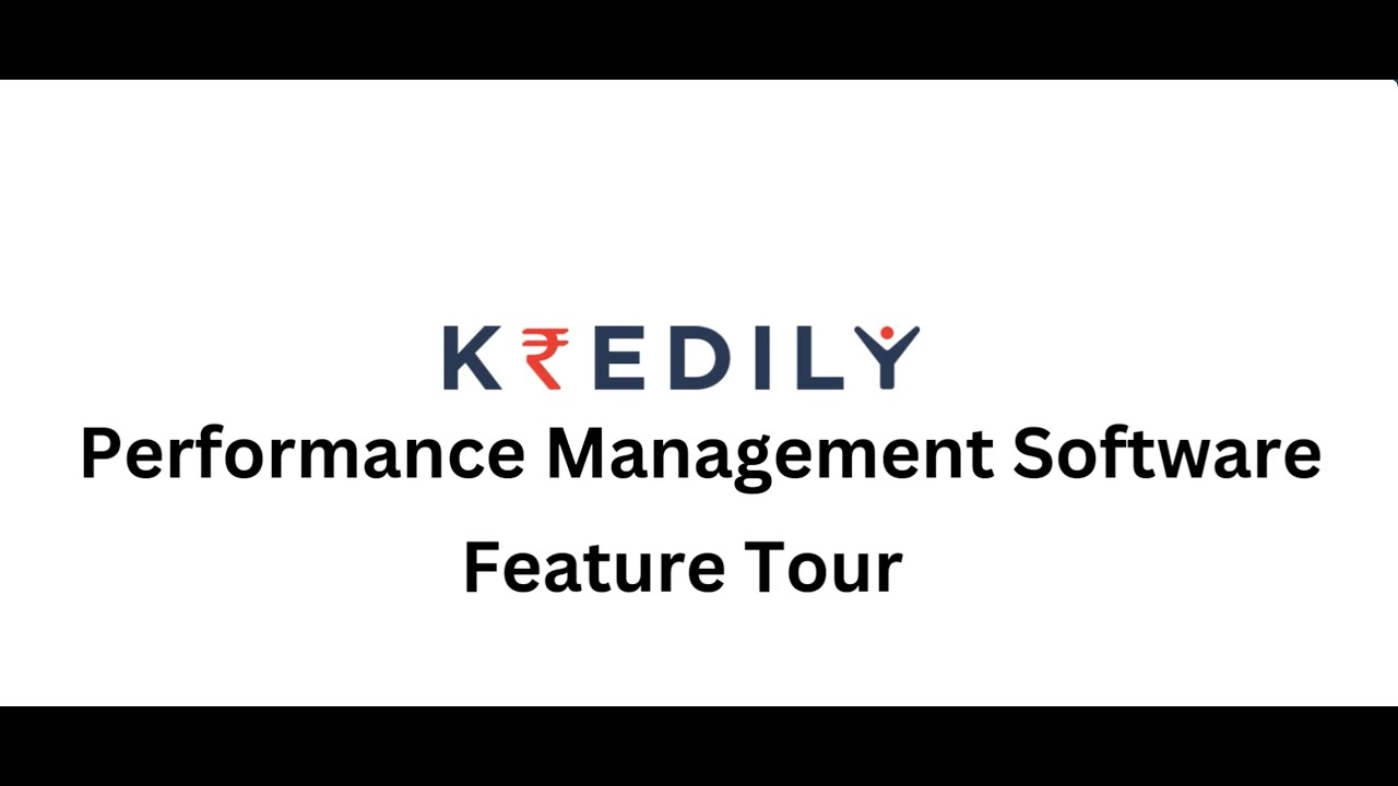 Kredily Performance Management Software | Feature Overview