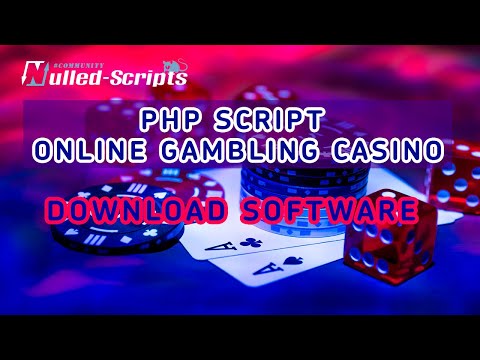 PHP Script Online gambling Casino Download Software