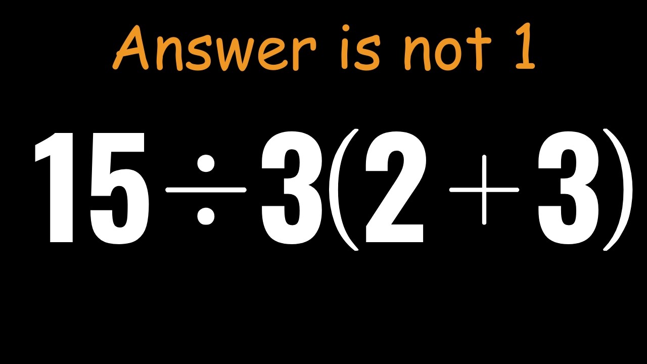 Only 1 in 10 Get This Math Expression Right!