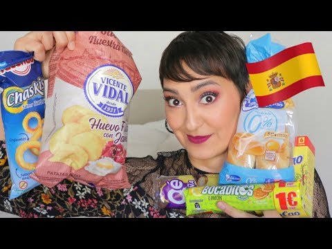 American Trying Local & Popular Snacks from Spain | petra lins