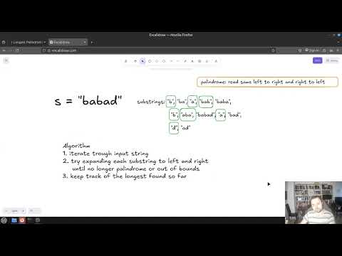 Longest Palindromic Substring - Leetcode 5 - Python
