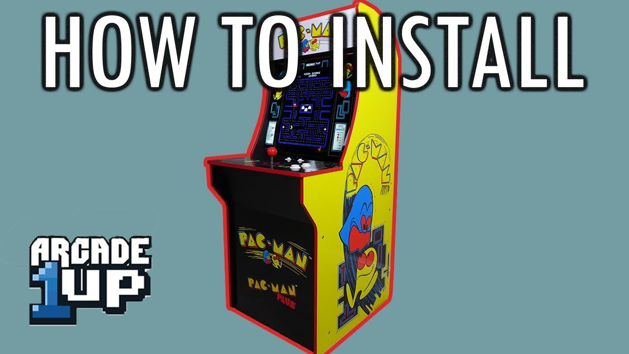 Arcade1Up PacMan Install Tutorial and UNBOXING