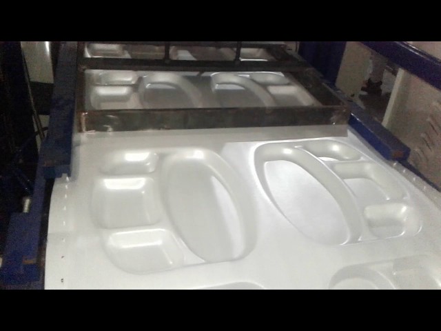 Disposable plastic plate making machine - Smart Ex 2510 Thermocole Type ...