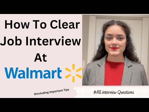 How To Clear Job Interview At Walmart | Jobs In Canada | International Students | Canada | Jobs 2023