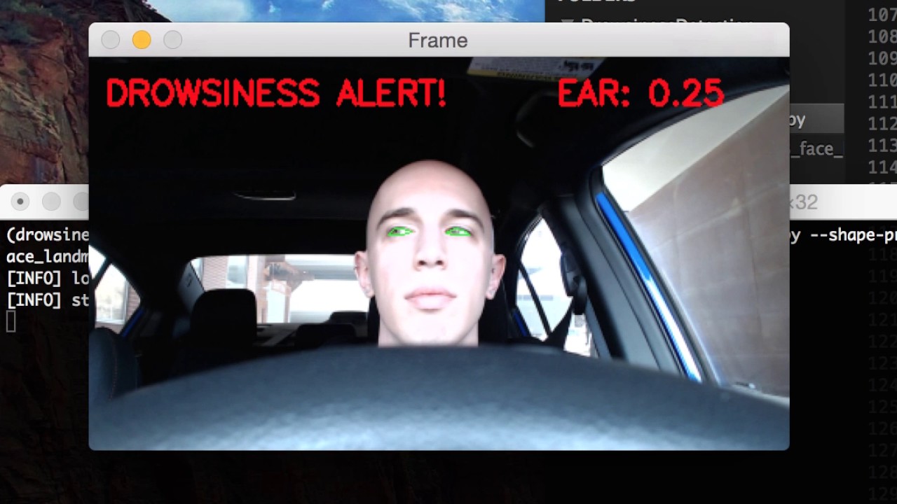 Driver Drowsiness Detection with OpenCV