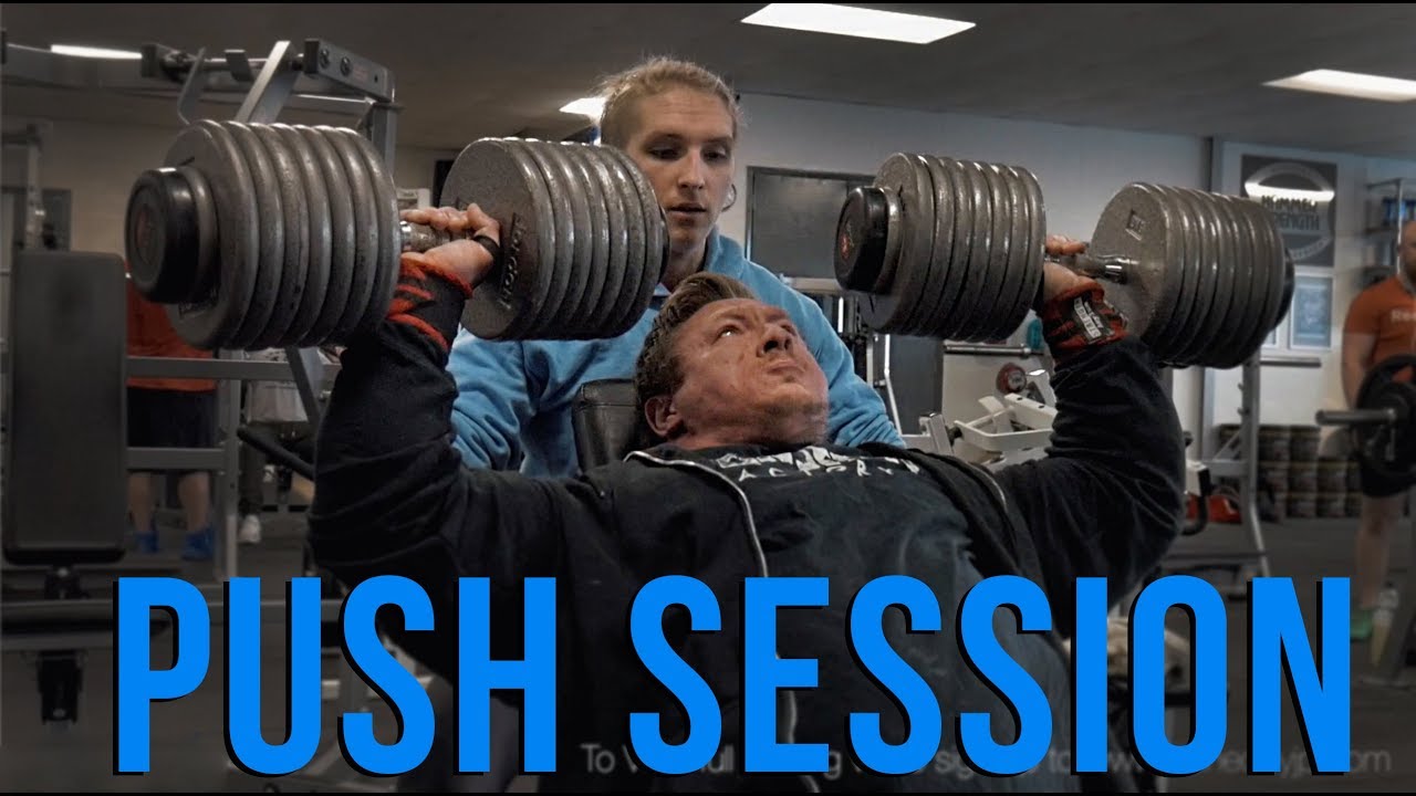 TrainedbyJP - Push session + Delt & Tri focused