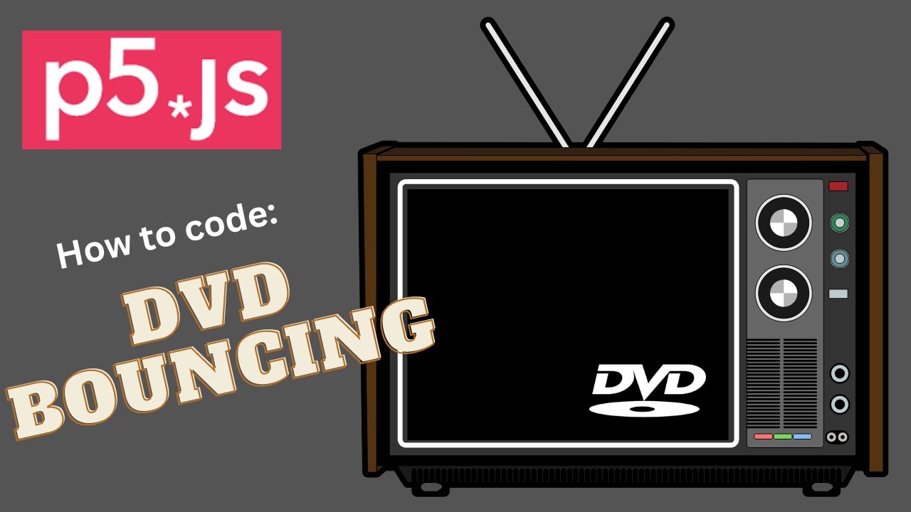 How to code; Famous DVD logo bouncing!