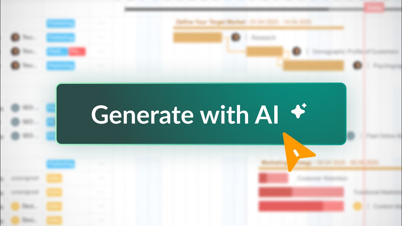 Free AI Gantt chart maker — plan timelines in minutes