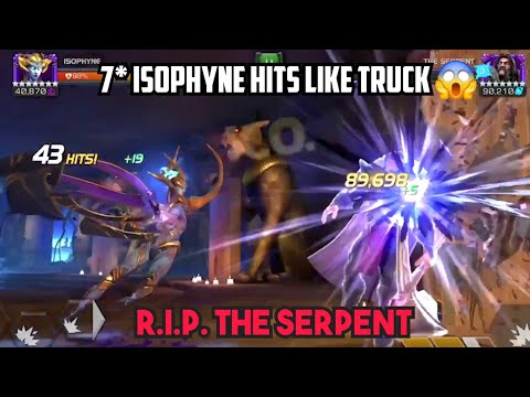 First look at Isophyne - Marvel Contest of Champions
