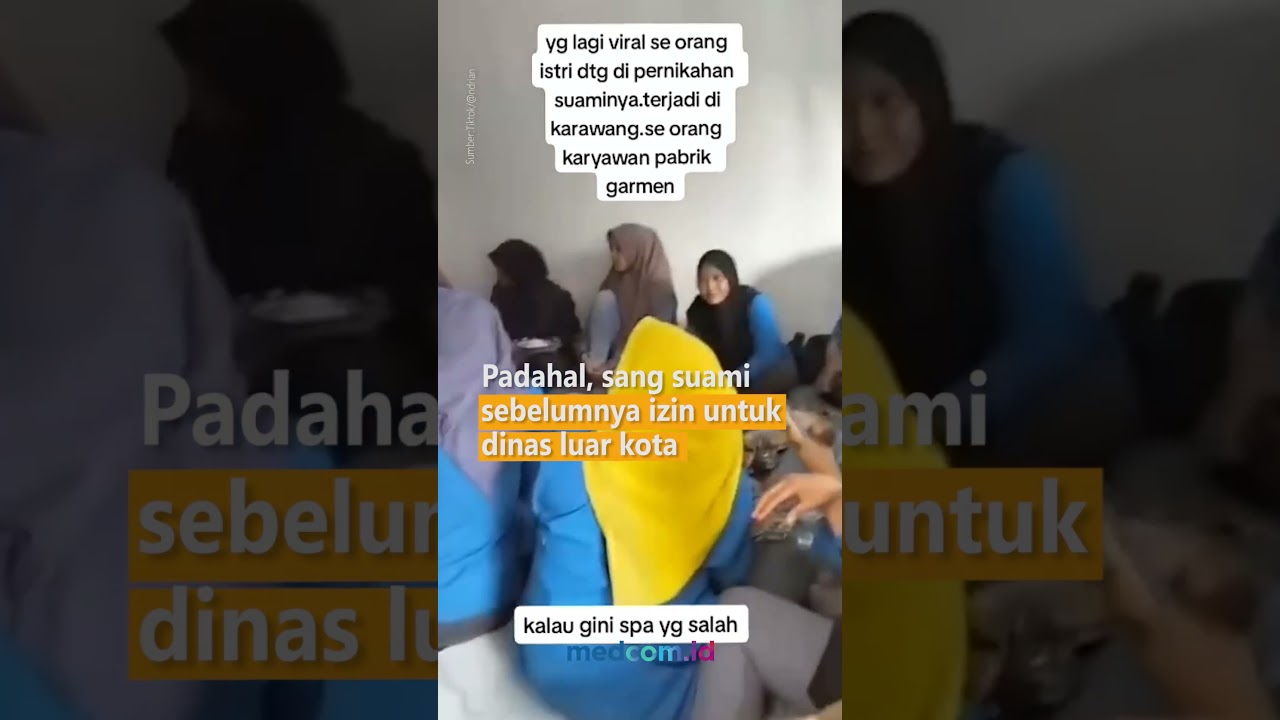 VIRAL! SUAMI DI KARAWANG KEPERGOK ISTRI NIKAH LAGI SAAT IZIN DINAS LUAR KOTA #shorts