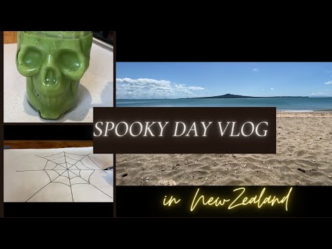 Spooky Day Vlog | October in New Zealand | School holiday fun 👻🎃