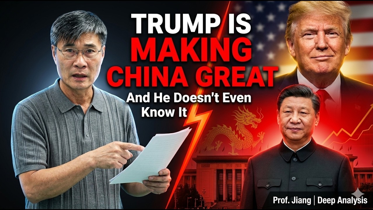 Trump Is Making China Great Again — And He Doesn't Even Know It | Prof. Jiang Analysis