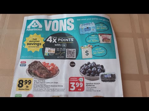 Albertsons/VONS/Safeway Ad Southern California Ad Scan 6/18-24/2025