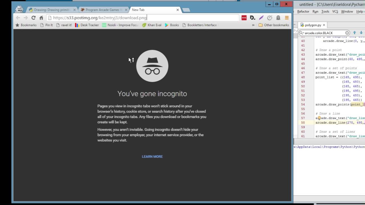 Programing with Python Arcade Library (Part 3)
