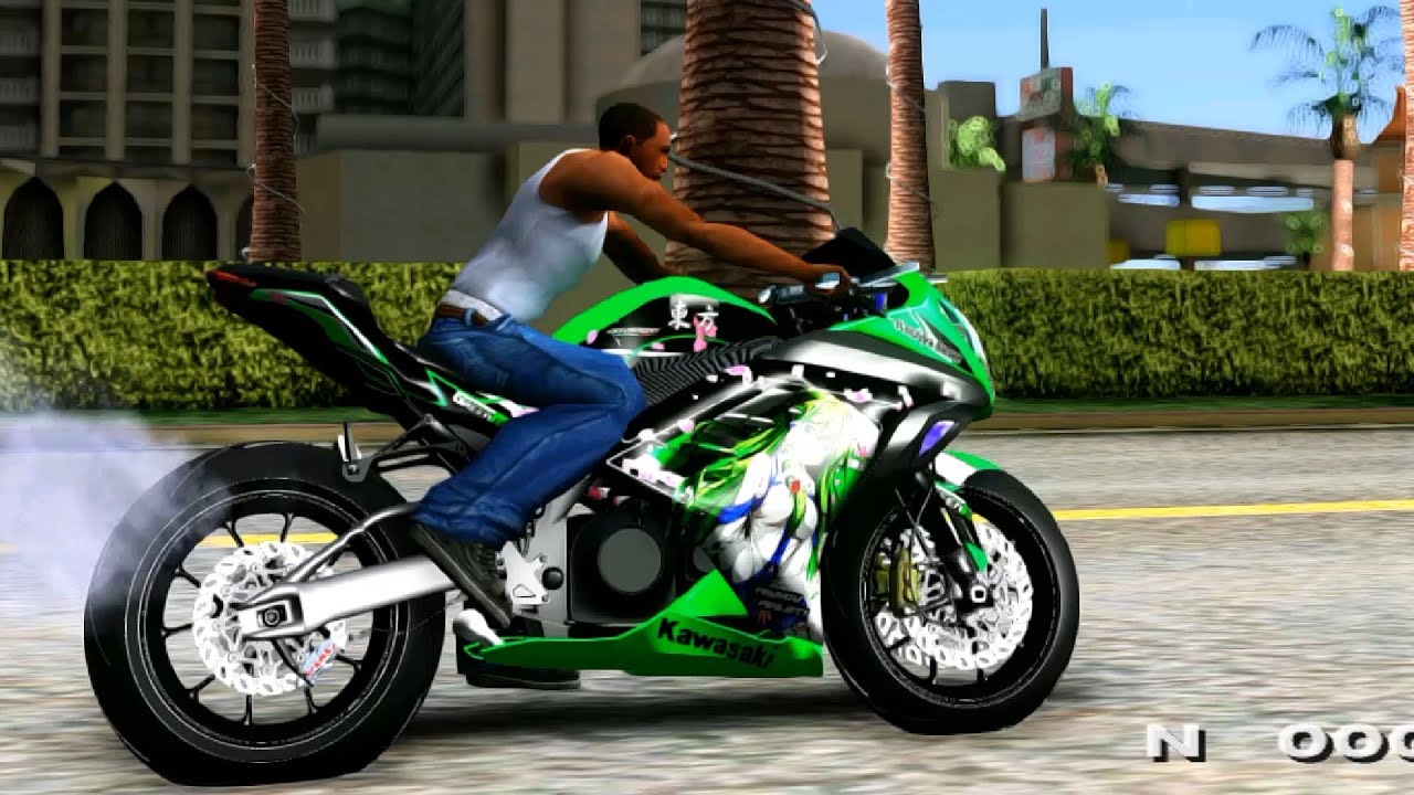 Ninja 250FI w/ Kochiya Sanae Itansha - GTA: SA