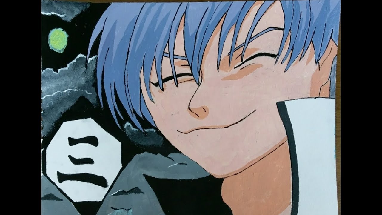Bleach Gin Ichimaru painting