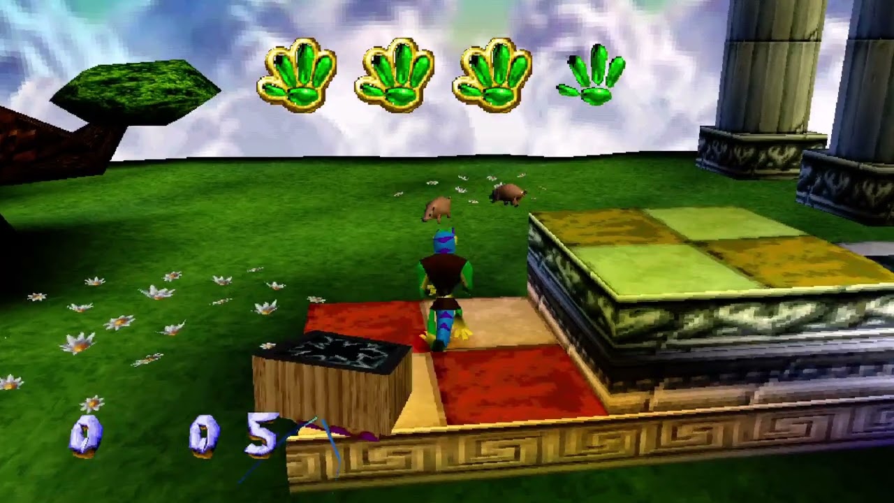Gex Trilogy (PS5) Gex 3 Deep Cover Gecko: Mythology Network (1st Half) Break 5 Statues (Remote)