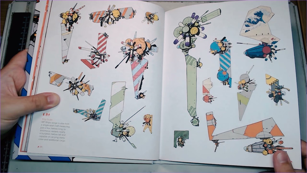[Art Book] Fantastic Space ships in 