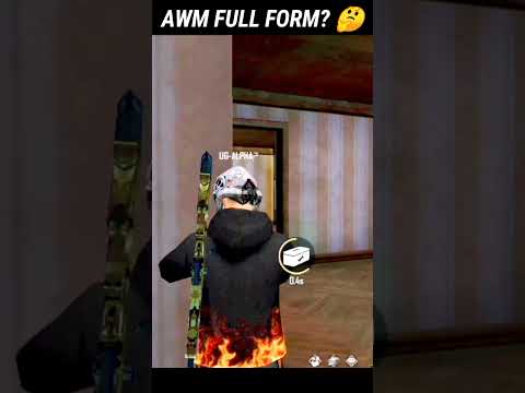 What is the full form of AWM gun? π€π€« #shorts #freefirefactvideo #garenafreefire #subduegamer
