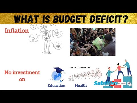 What is Budget Deficit? | English Subtitltes | Economics & Politics
