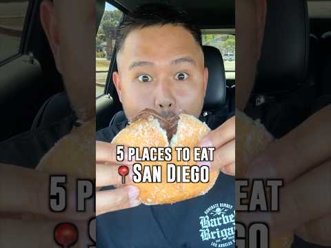 5 must try restaurants in San Diego!