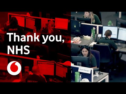 NHS | Thank you | Vodafone UK