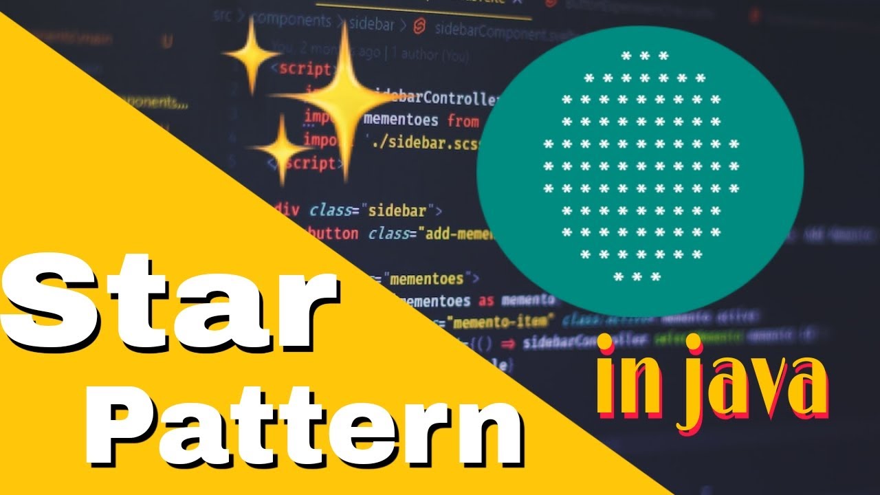 How to print  star circle pattern in java | solid star  circle pattern in java | star pattern java