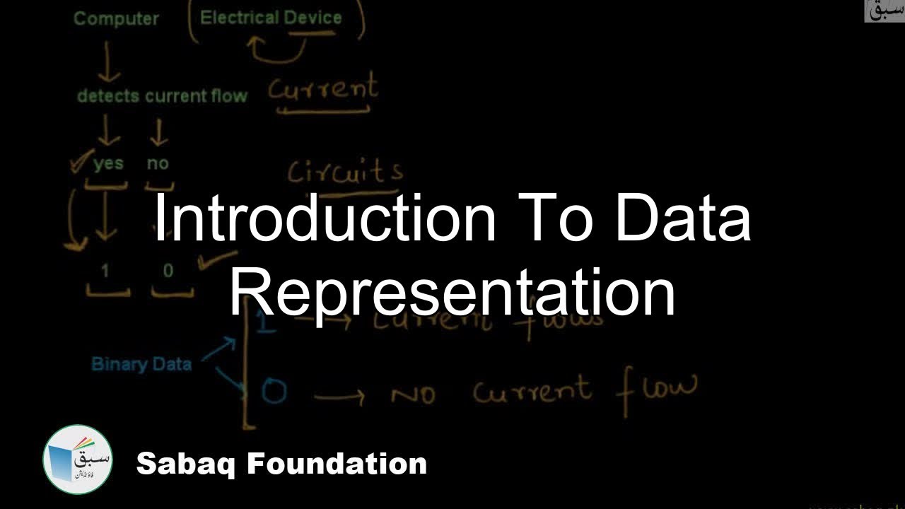 Introduction to Data Representation, Computer Science Lecture | Sabaq.pk