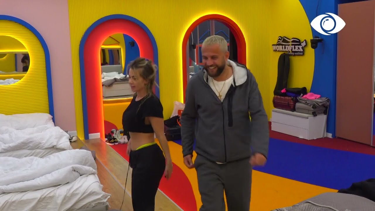 Kënga e Luizit në sfond, ai vrapon të përqafojë Kiarën – Big Brother VIP 4