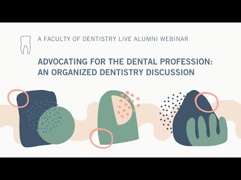 Advocating for the Dental Profession: An Alumni Webinar