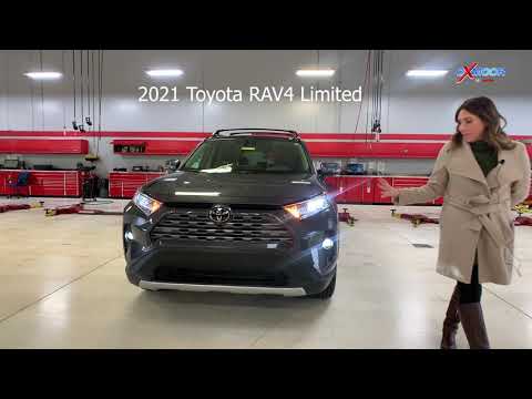 Overview of the 2021 Toyota RAV4 Limited with High Performance LED Fog Lights