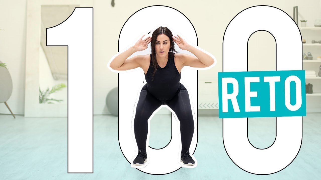 100 Squat Challenge | Toned Legs and Glutes