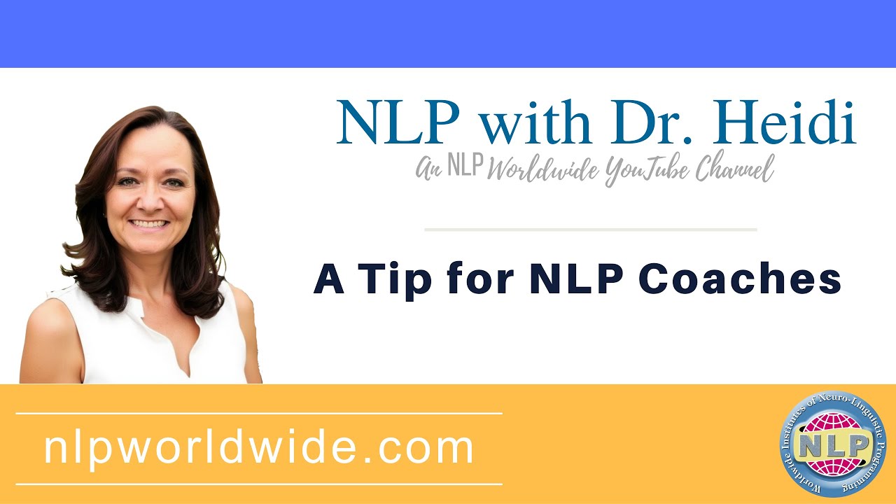 NLP Coach Tip - knowledge is power