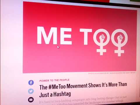 WHAT IS MEAN BY ME TOO MOVEMENT IN HINDI ... THE #MeToo Movement Campaign (Hindi)