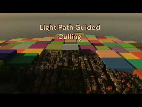 Light Path Guided Culling for Hybrid Real-Time Path Tracing