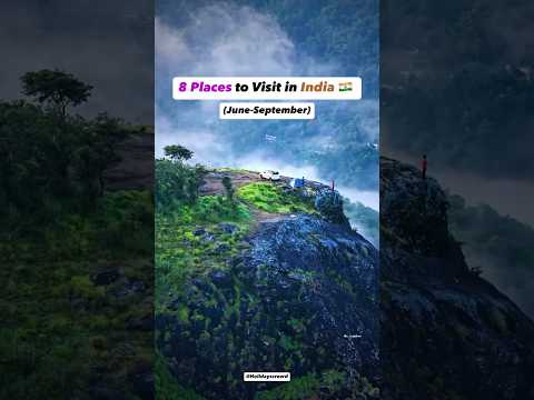 8 Places to visit in India 🇮🇳 #shorts #india #travel #travelgram #nature #holidaycrowd #adventure
