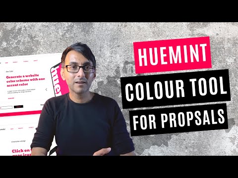 Huemint - AI Colour Palette Generator - Colour Palette for Proposals