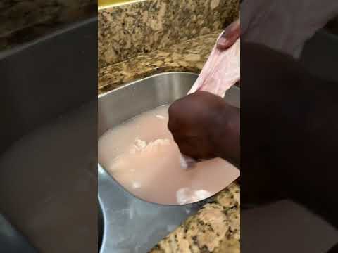 Cooking chitterlings