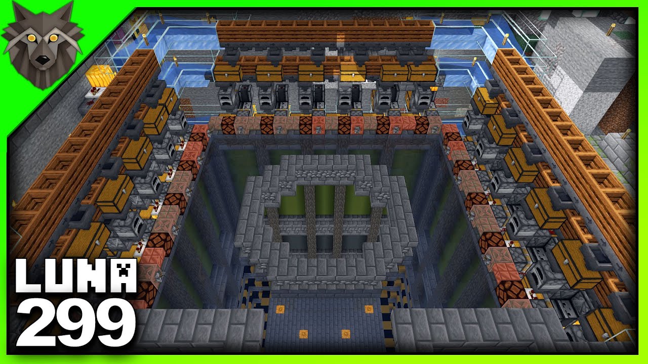 Minecraft Survival 299 | The R.E.A.P.E.R. | Automatic XP Storage | LUNA SSP Phase 3