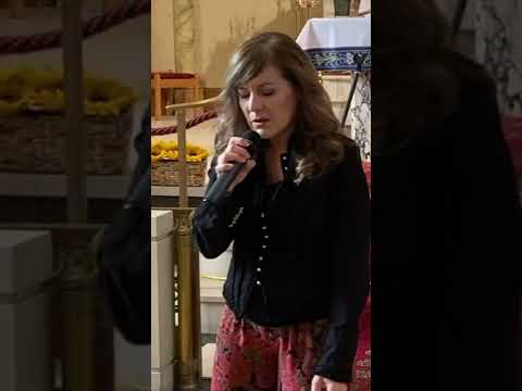 #shorts - Lovely Lady Dressed In Blue, Poem-Prayer Sung - Bishop Fulton Sheen's Favorite Prayer