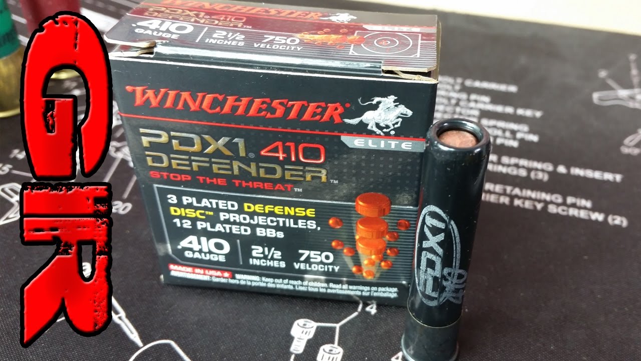 410 Shotgun for Home Defense? - Winchester PDX1 Defender Gel Test