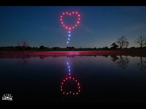 Wedding Drone Light Show - 20 drones - Luminance