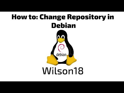 How to: Change Repository in Debian