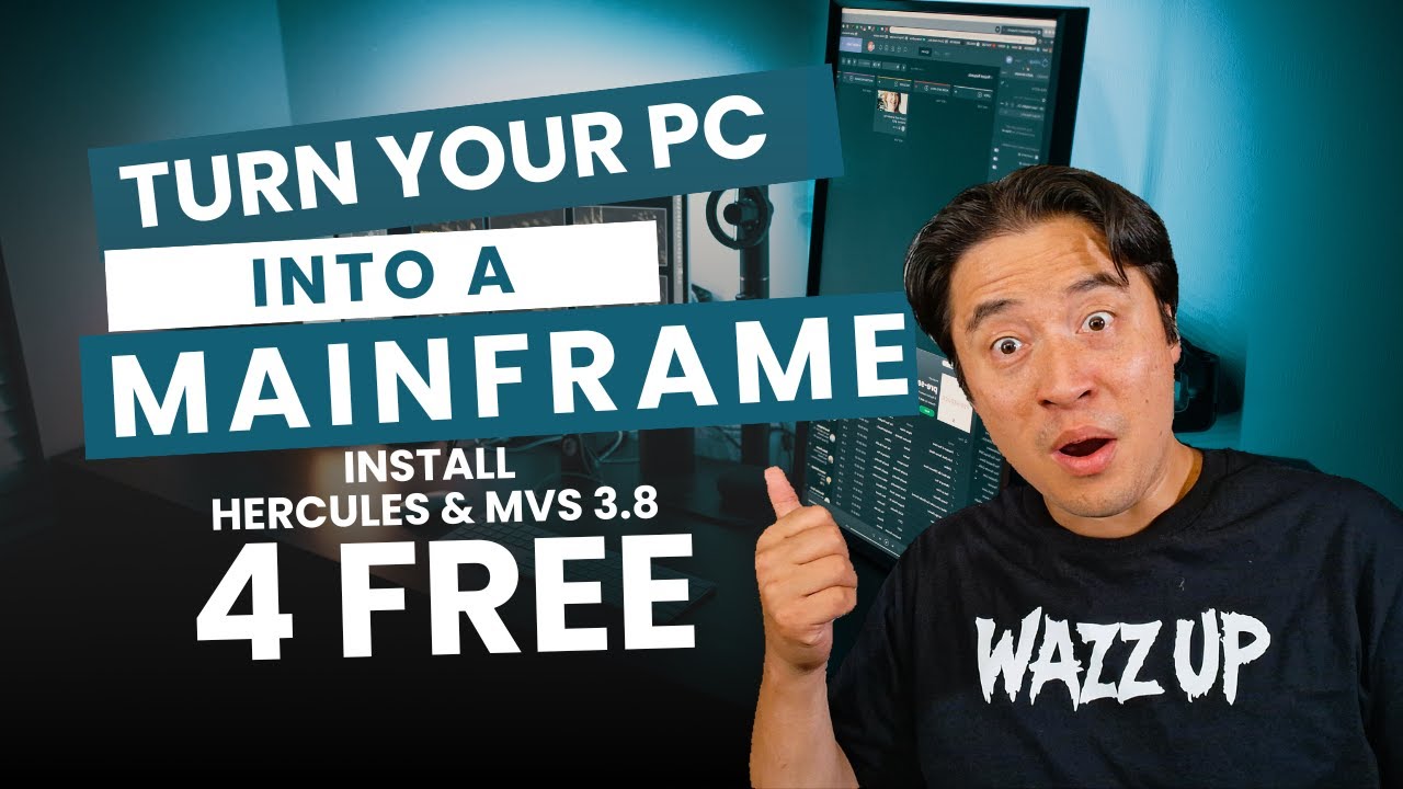 Turn Your PC into an IBM Mainframe with the Hercules Emulator that runs MVS 3.8 for Free