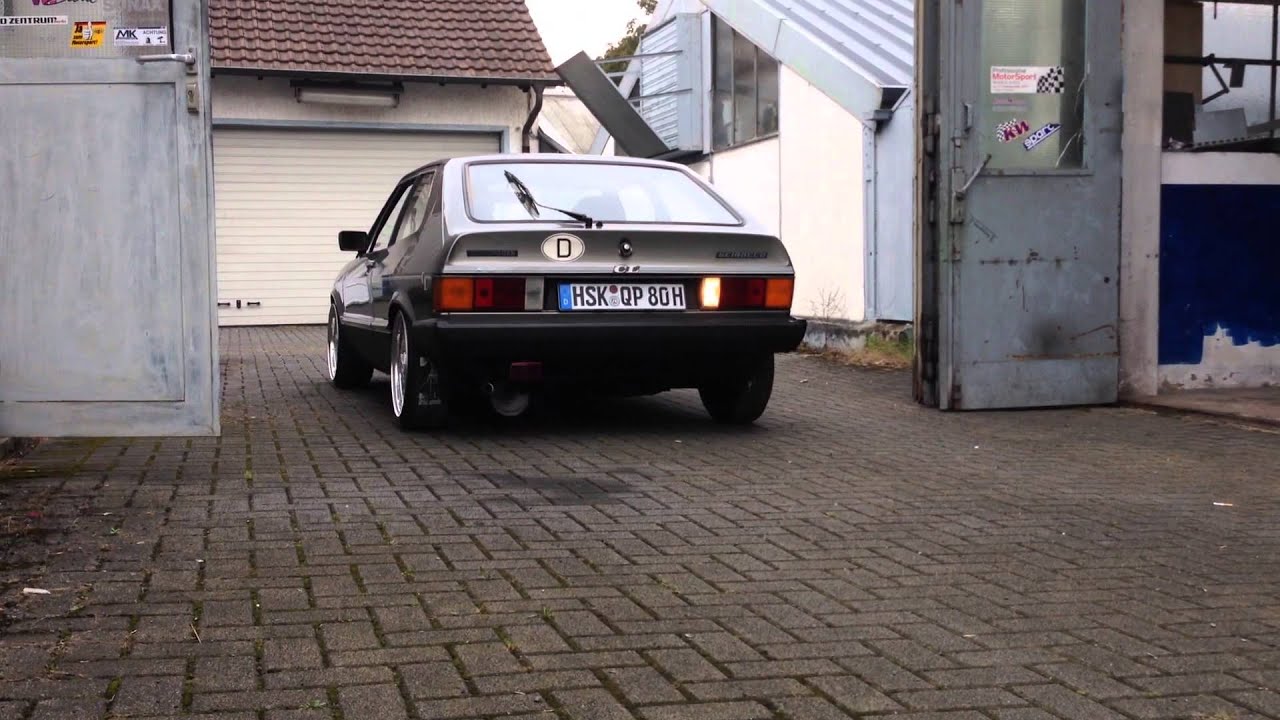 VW mk1 Scirocco 1980 with custom made BBS 16