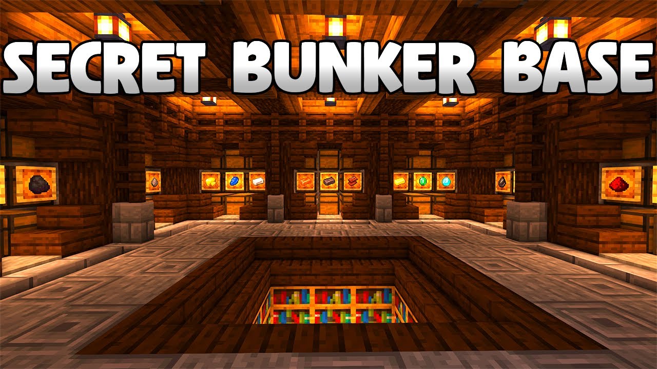 Minecraft Bunker Tutorial For Beginners - Minecraft Builders