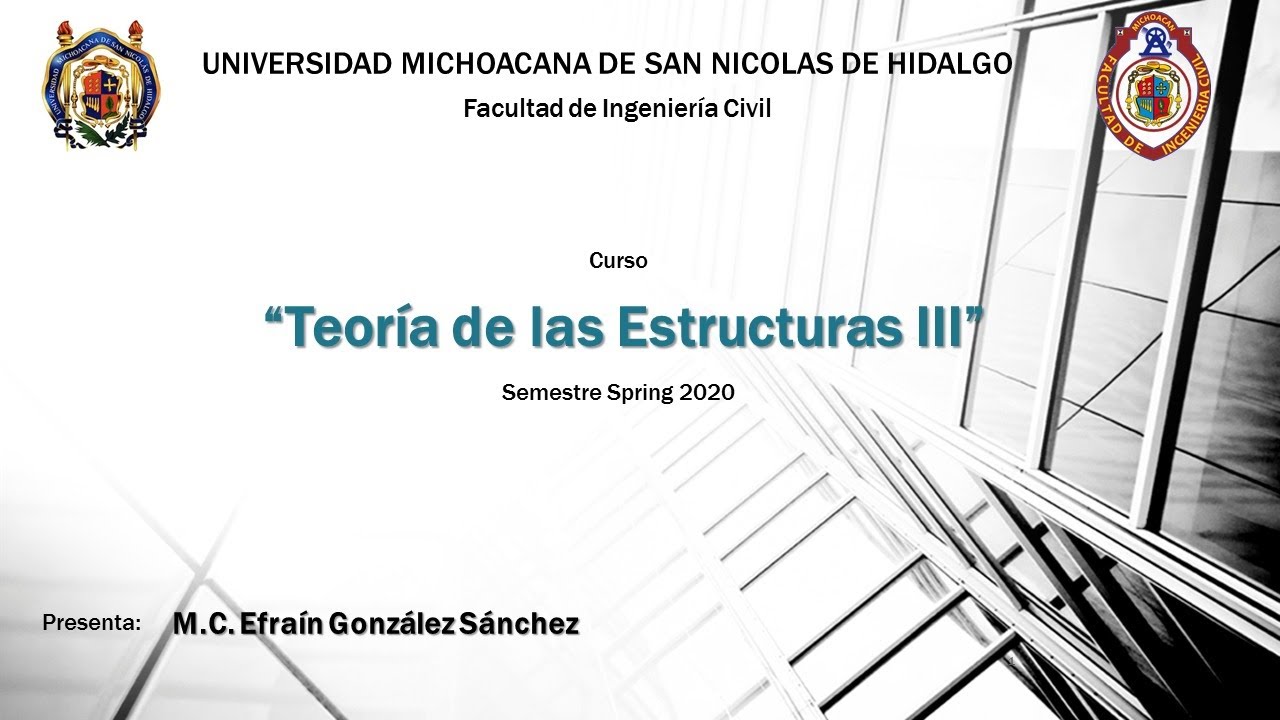Teoría de las Estructuras III - Clase 01