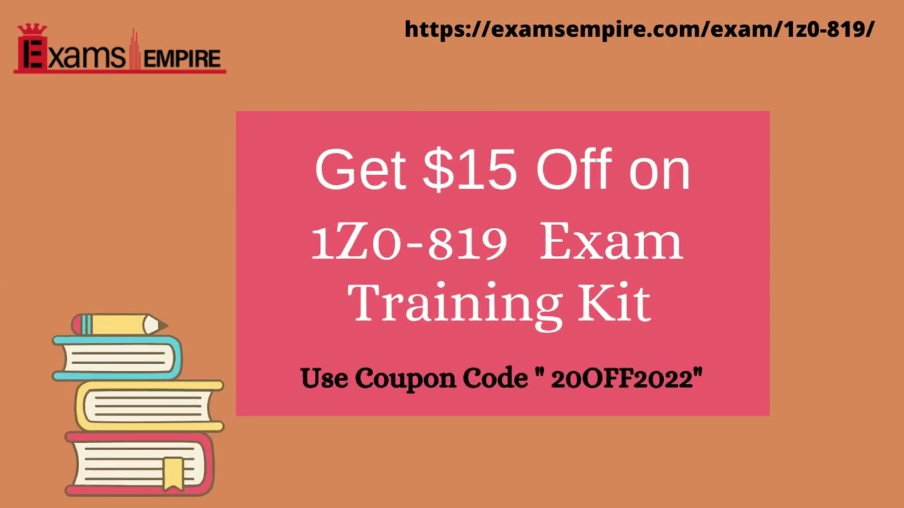 Oracle 1Z0-819 Java SE 11 Developer Exam Certification Training kit by ExmasEmpire