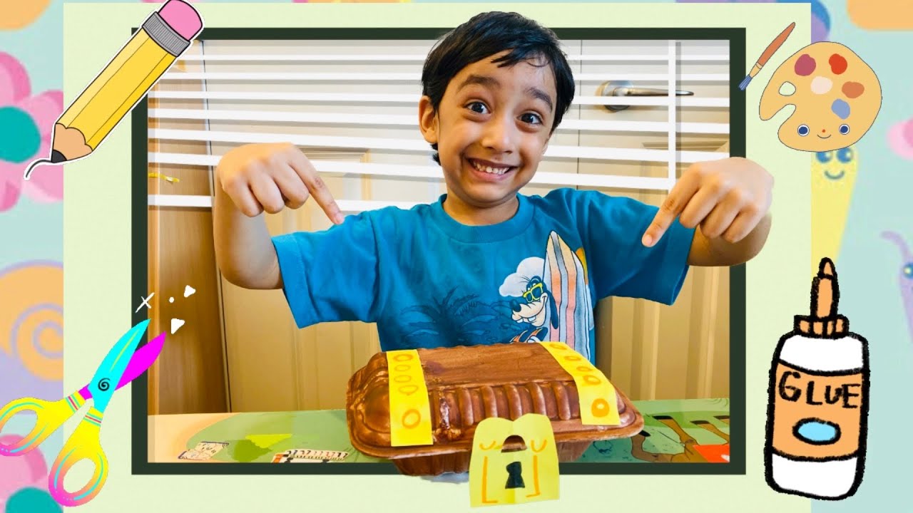 DIY Treasure Chest| Kids Easy Art and Craft| Fun Activity